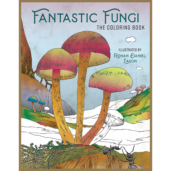 Fantastic Fungi Coloring Book